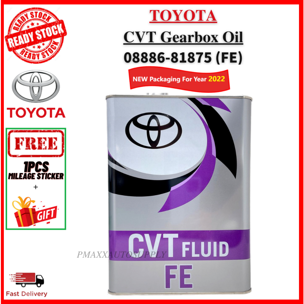 ORIGINAL GENUINE Toyota ATF CVT FE 4L Automatic Transmission Fluid OIL ...
