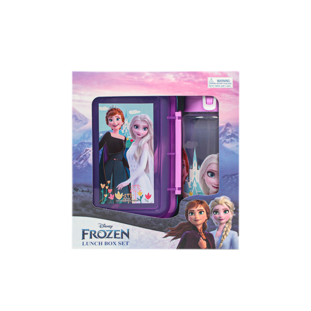 Disney Frozen II Children School Lunch Box Set With Drinking Bottle ...
