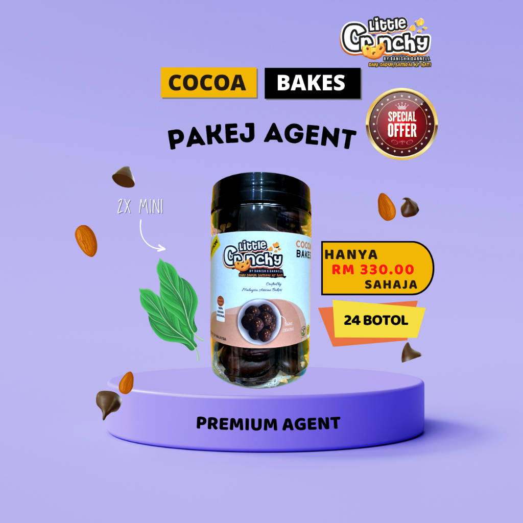 [PREMIUM AGENT] - COCOA BAKES (24X200G) | Shopee Malaysia