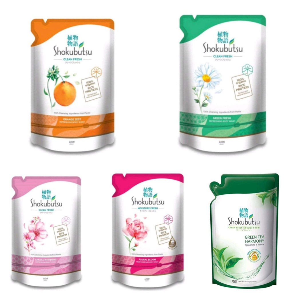 Shokubutsu Clean Fresh Shower Refreshing Body Wash 550g | Shopee Malaysia