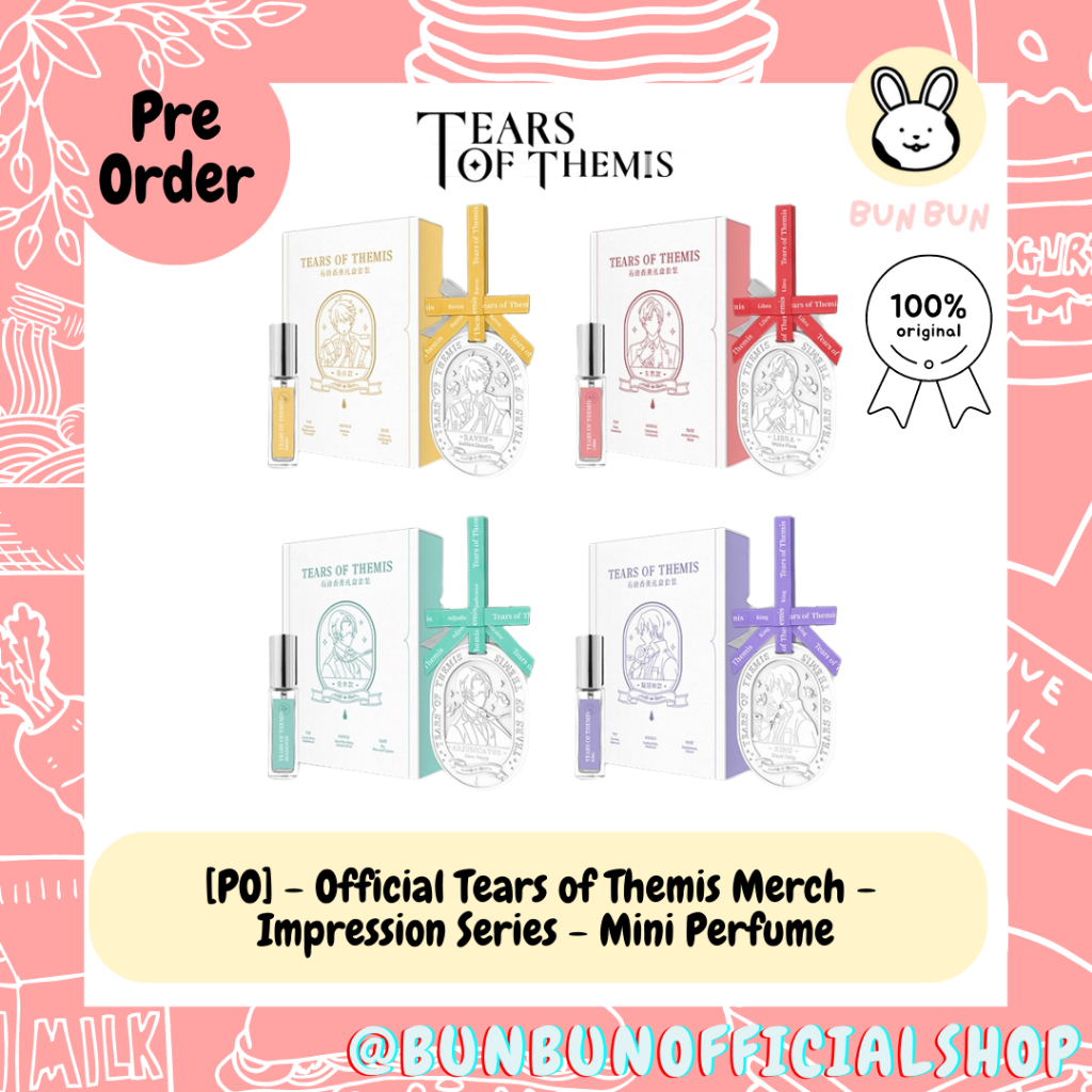 [PO] - Official Tears of Themis/Mihoyo Merch - Impression Series - Mini Perfume | Shopee Malaysia