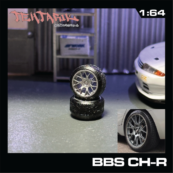 BBS CH-R Resin Rims 1:64 Scale 9mm 10mm | Shopee Malaysia