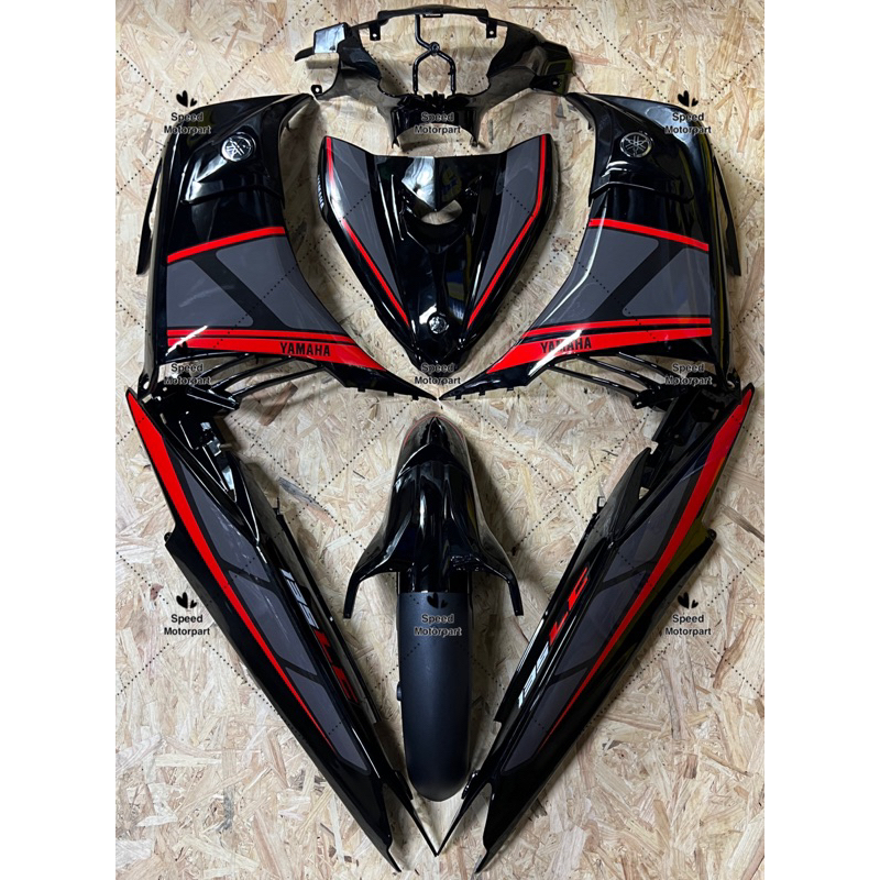 VELOZI/HLD COVER SET LC135 V2-V7 HITAM BATMAN ENERGY | Shopee Malaysia