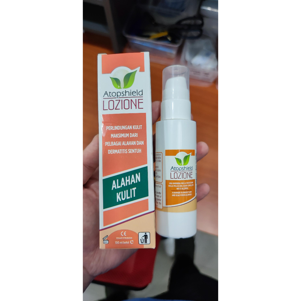 ATOPSHIELD LOTION 100ML (DERMATITIS/ECZEMA SKIN) | Shopee Malaysia