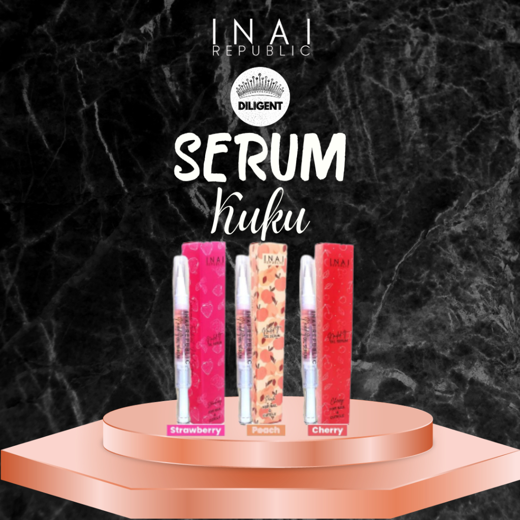 SERUM KUKU VIRAL INAI REPUBLIC ORIGINAL SENANG PAKAI MURAH MERAWAT KUKU ...
