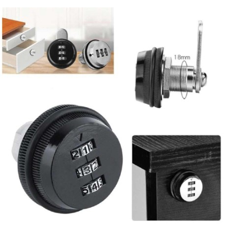 Mailbox Lock Digital Alloy Number Combination Condo Airbnb Cam Lock ...