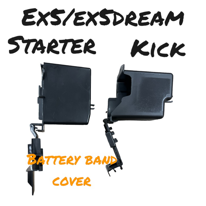 HONDA EX5 / DREAM Battery Box Case Casing / Kotak Plastic Hitam Bateri ...