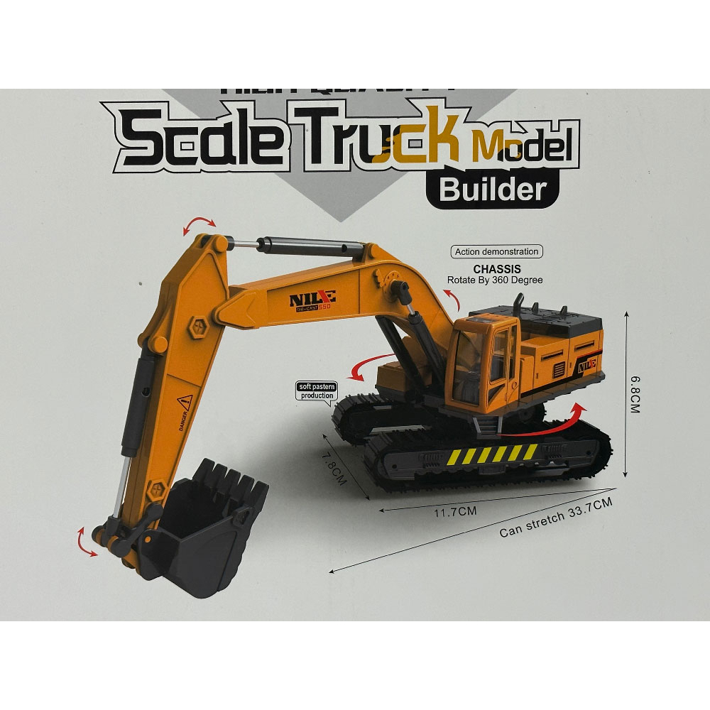 Toy - Scale Truck Model Builder Construction Vehicle Toys Ages 3 ...