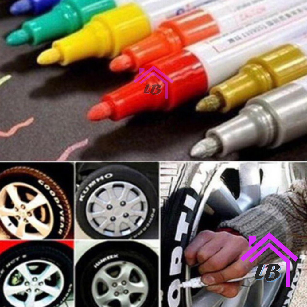 GANA Waterproof Paint Marker Pen Permanent Tyre Marker Pen Lukis Cat ...