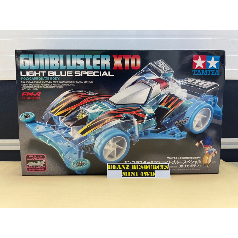 Tamiya Mini 4wd 95439 Gunbluster XTO Light Blue Special | Shopee Malaysia