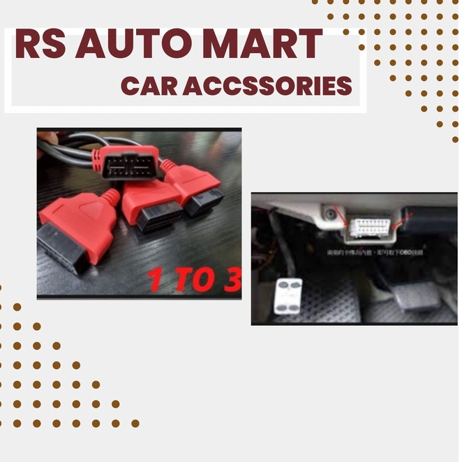 GREDDY DEFI LUFI MAGICIAN OBD2 OBD SOCKET 1 TO 3 | Shopee Malaysia