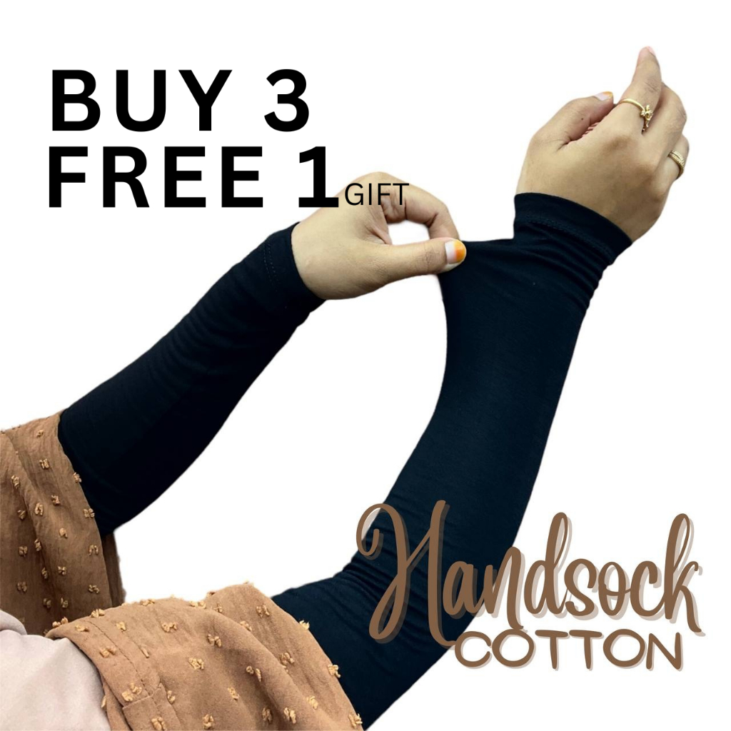 Handsock Muslimah Hand Sock Cotton PREMIUM v2 | Shopee Malaysia