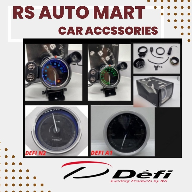 Defi A1 N2 Meter RPM Meter Gauge Defi Advance A1 80MM Meter Gauge ...
