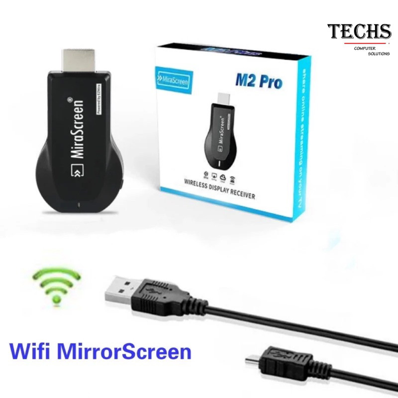 Mirascreen HD 1080P HDMI TV Stick Wireless WiFi Display M2 plus ...