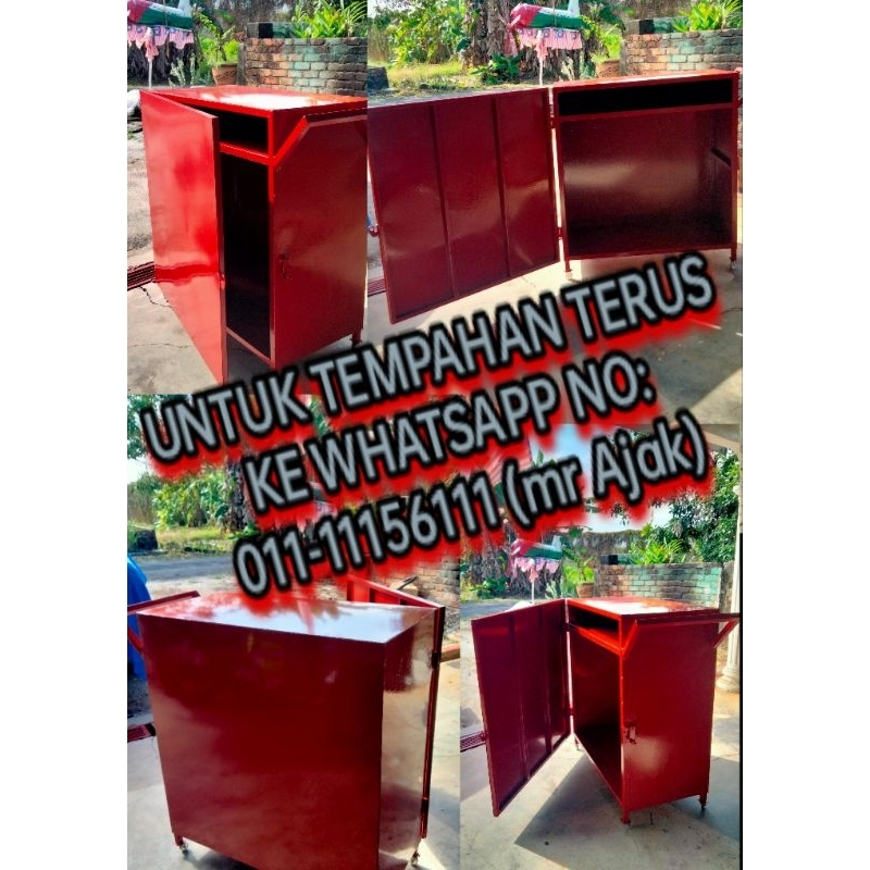 KOTAK SEPANAR (Tool box) kotak besi pelbagai guna (RODA) | Shopee Malaysia