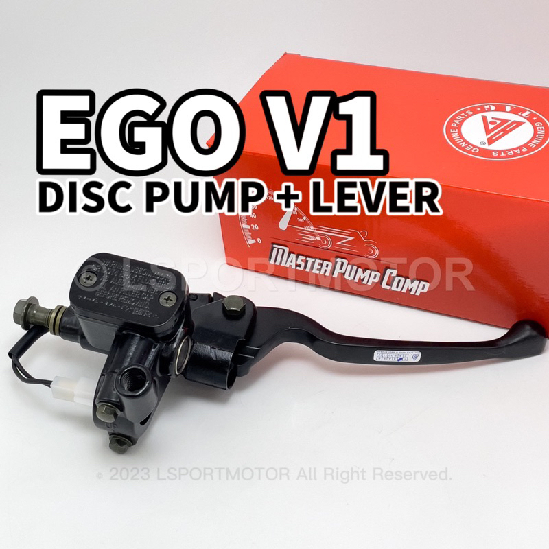 YAMAHA EGO V1 DISC PUMP + LEVER (FRONT) MASTER PUMP ASSY BRAKE LEVER ...