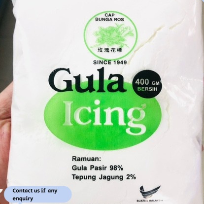 CAP ROS GULA ICING / ICING SUGAR / 糖粉 400G | Shopee Malaysia