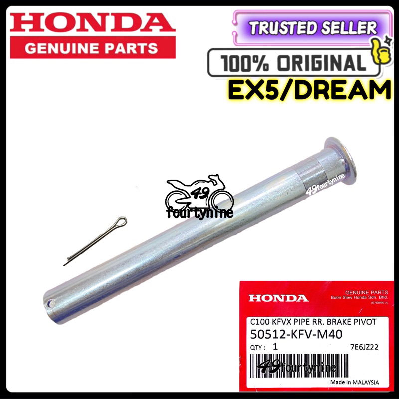 100% ORIGINAL EX5 DREAM MAIN STAND SHAFT DOUBLE STAND SHAFT | Shopee ...