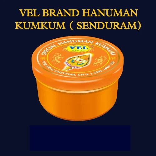 Vel Brand Hanuman Sendhuram or Sindoor Powder Senthuram - 30GM | Shopee ...