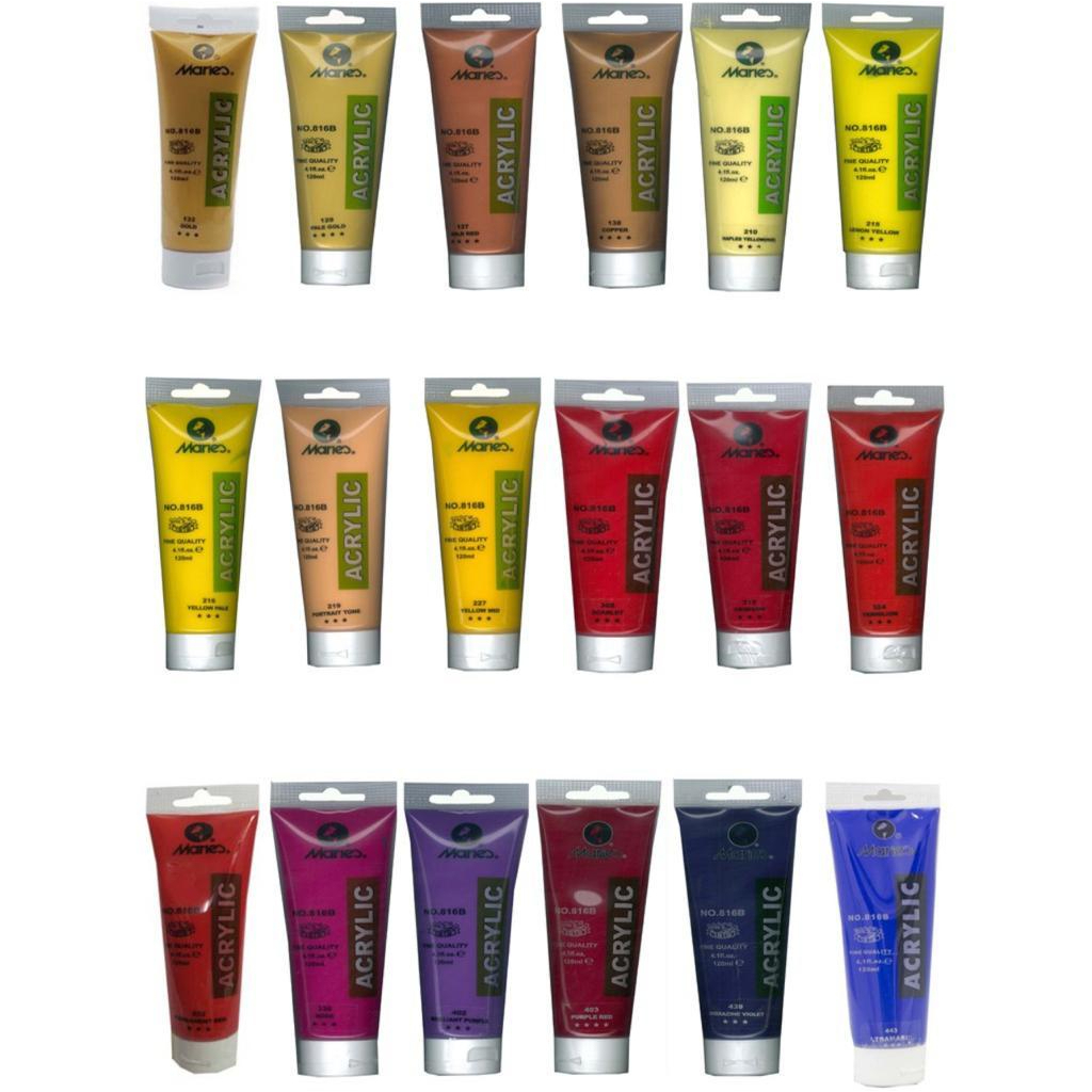 [Ready stock]Maries Acrylic Colour Paint 120ml | Shopee Malaysia