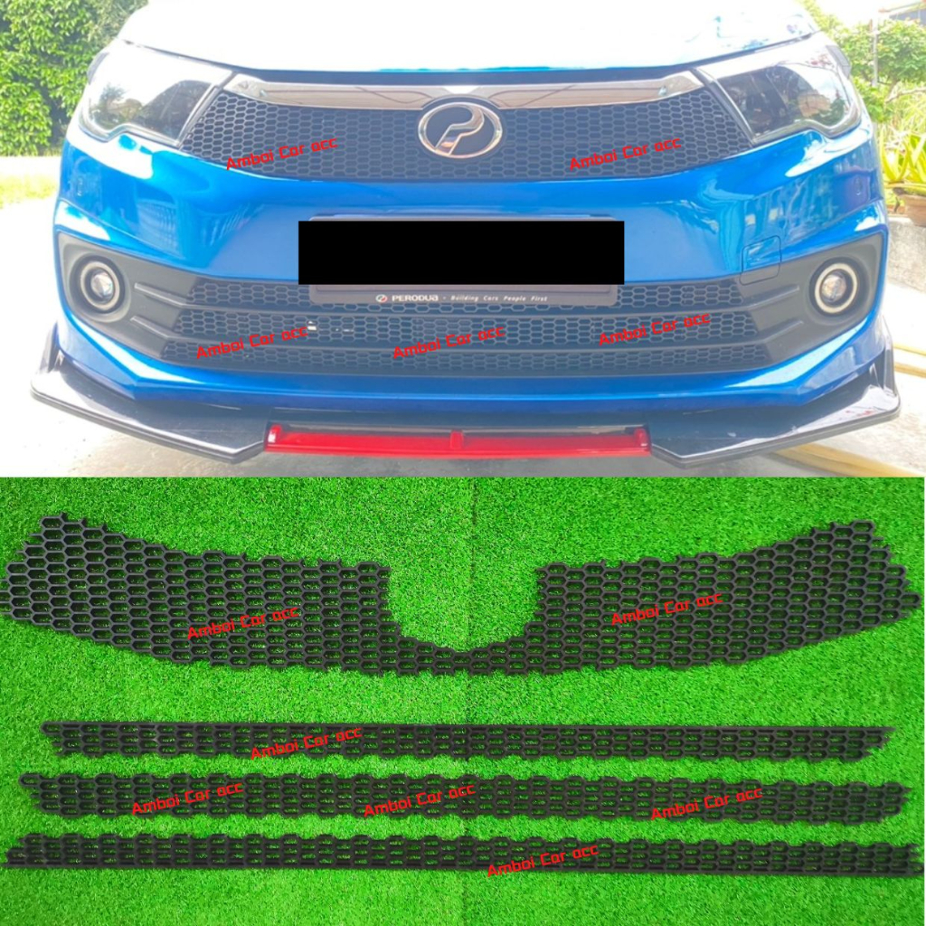 Perodua Bezza (Old) 2016-2019 Honeycomb Grill/ Front Grill Honeycomb ...
