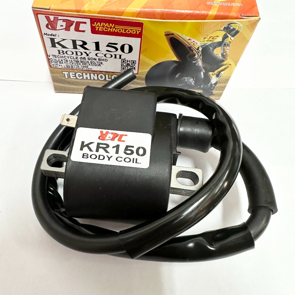 KAWASAKI KR150 PLUG COIL IGNITION COIL BODY COIL VTC | Shopee Malaysia