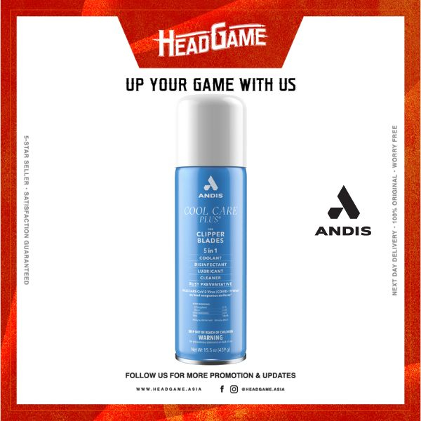 Andis Pro Cool Care Plus 5 In 1 Clippercide Spray For Clipper Blade ...