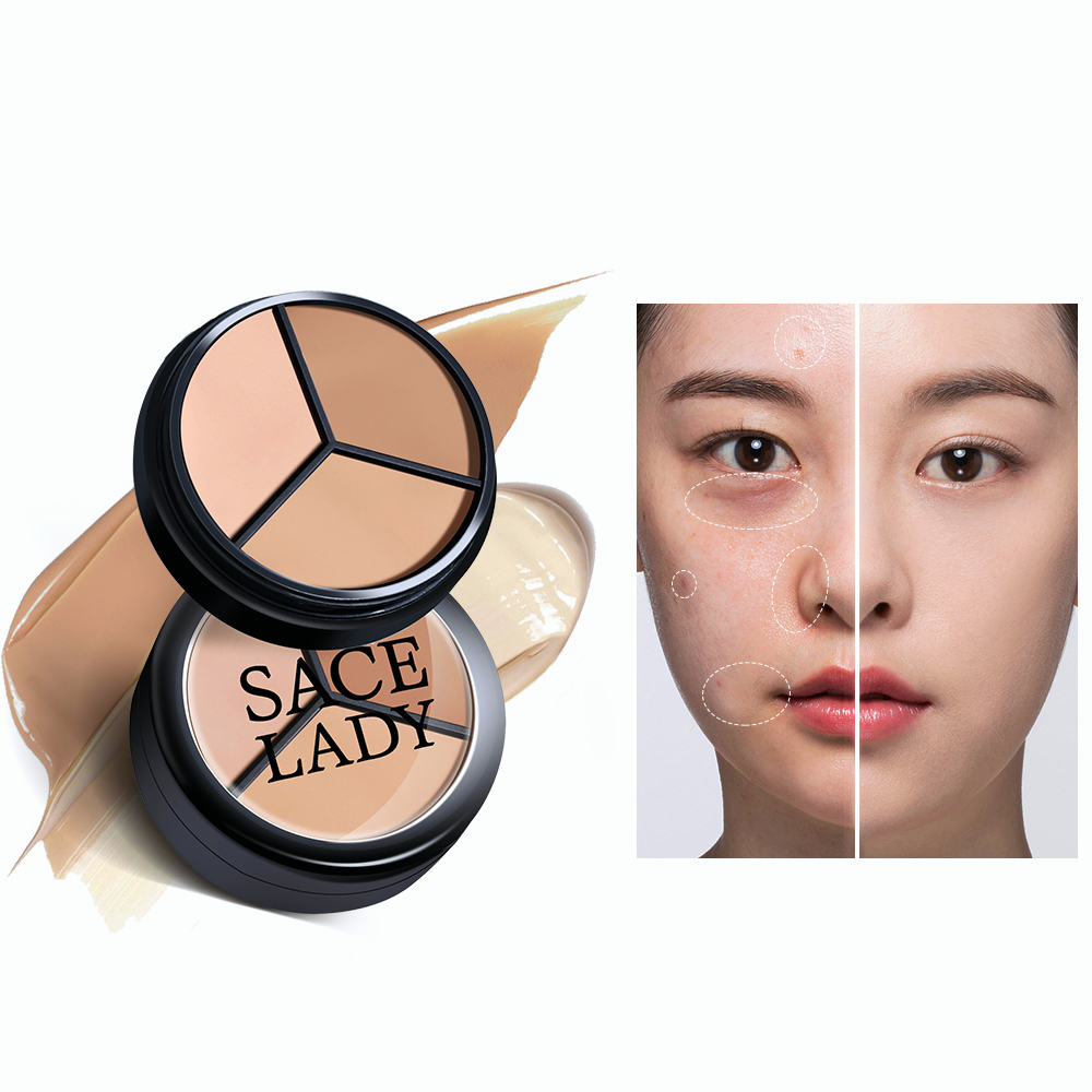 SACE LADY Three Color Concealer01 Light Concealer Natural Waterproof ...