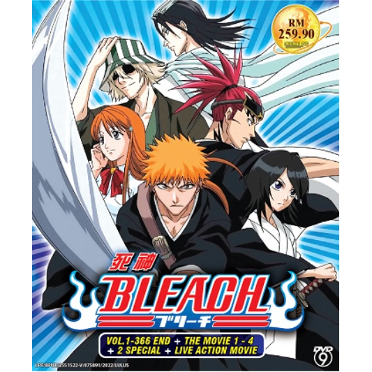 Bleach Complete Boxset Anime DVD 死神 | Shopee Malaysia