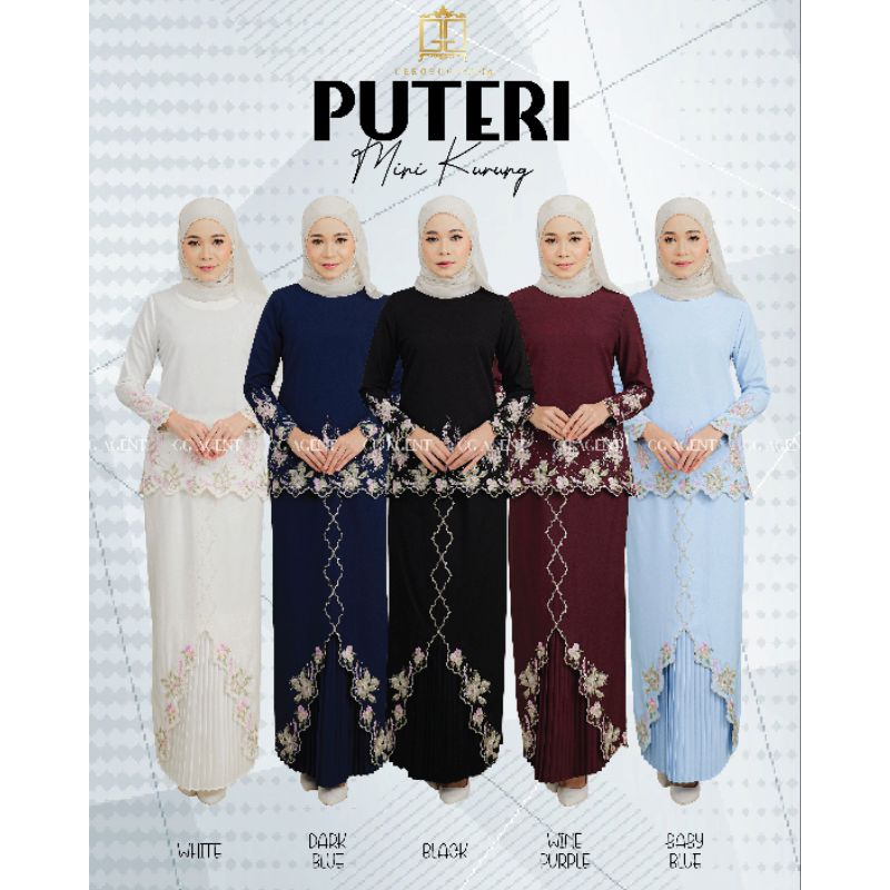 PUTERI MINI KURUNG CREPE | Shopee Malaysia