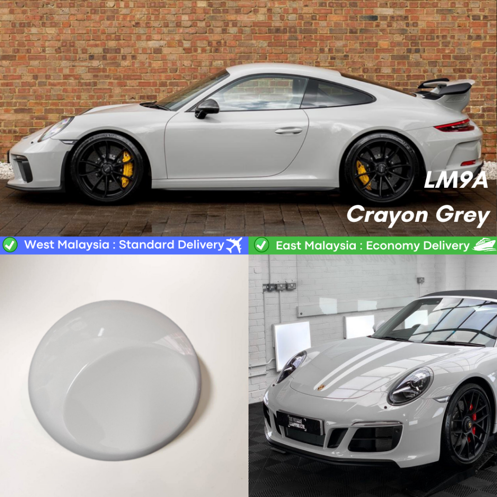 Porsche Crayon Grey- LM9A 2K Automotive Car Paint / Motor Paint / Cat ...