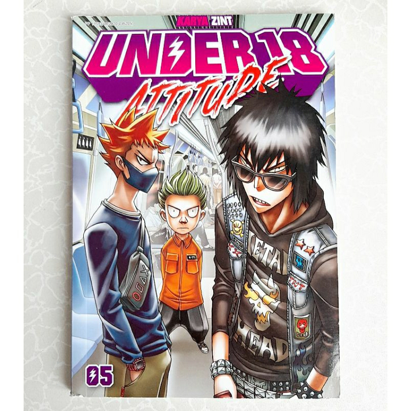 (Preloved) Komik Gempak Starz oleh Zint - Under 18 Attitude (Volum 05 ...