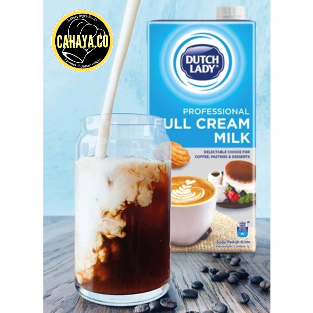 Dutch Lady Professional Full Cream Milk UHT [Halal] - 1L | Full Cream ...