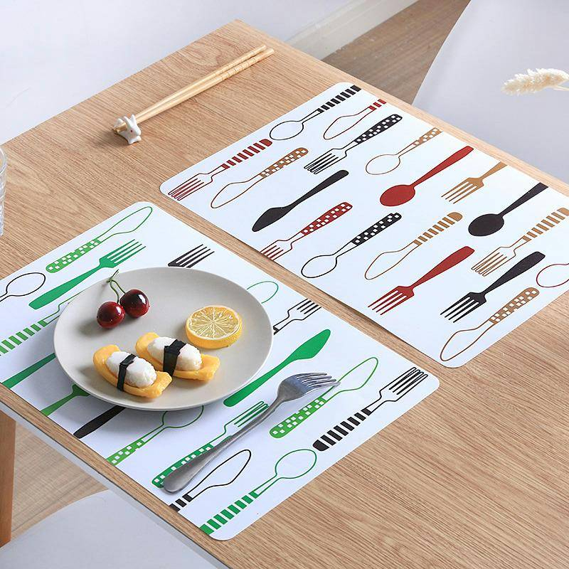 [Promotion] Table Placemats Printed Style 40X28cm SOKANO KD01 Placemat ...