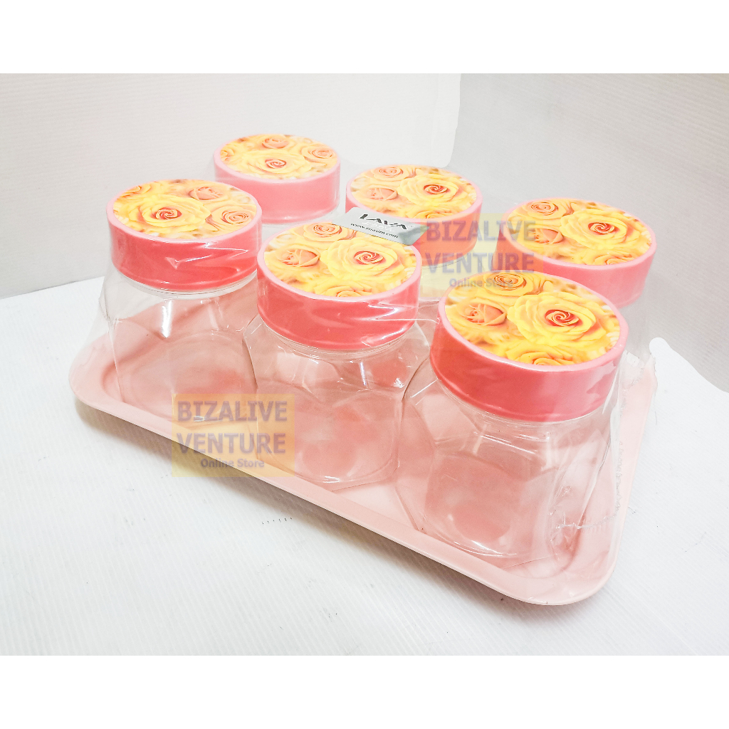 LAVA AS Canister (6 Pcs x 750ml) | Snack Storage | Balang Biskuit ...