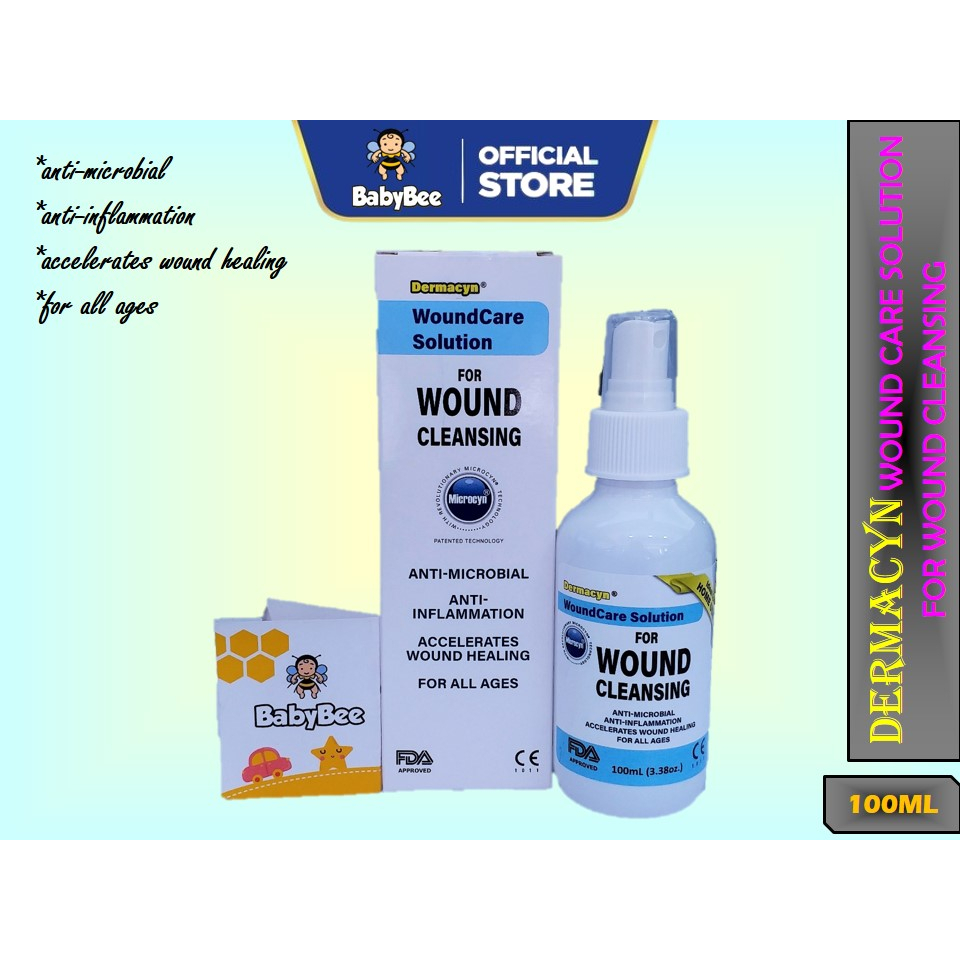 DERMACYN WOUND CLEANSING SPRAY 100ML | Shopee Malaysia