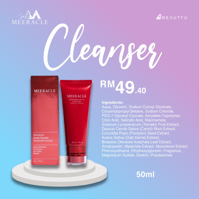 CLEANSER MEERACLE (salicylic acid 2%) | Shopee Malaysia