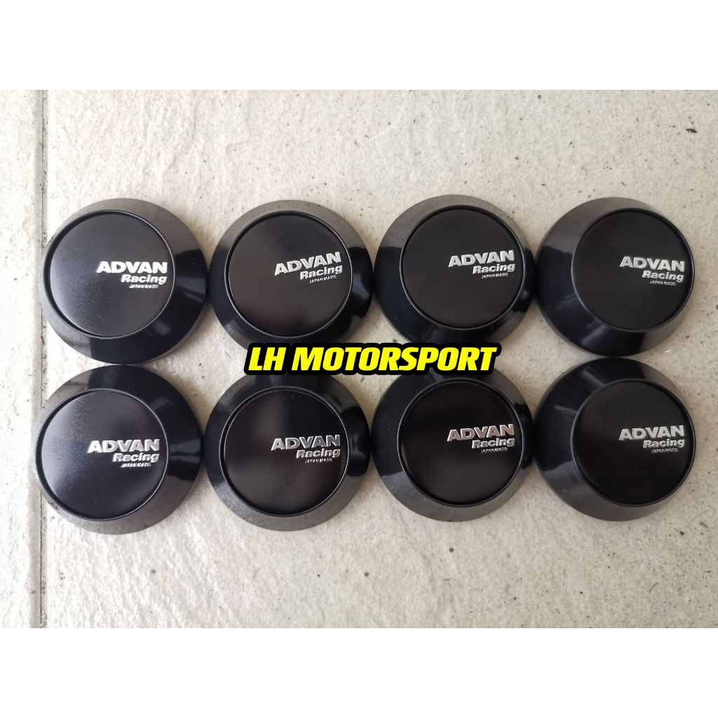 Rim Cap Advan Racing 1set(4pc) Sport Rim Wheel Cap Myvi Alza Axia Saga ...