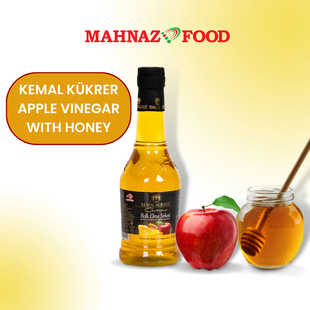 Mahnaz Food Kemal Kukrer Apple Vinegar With Honey Cuka Epal Dengan Madu 500ml Shopee Malaysia