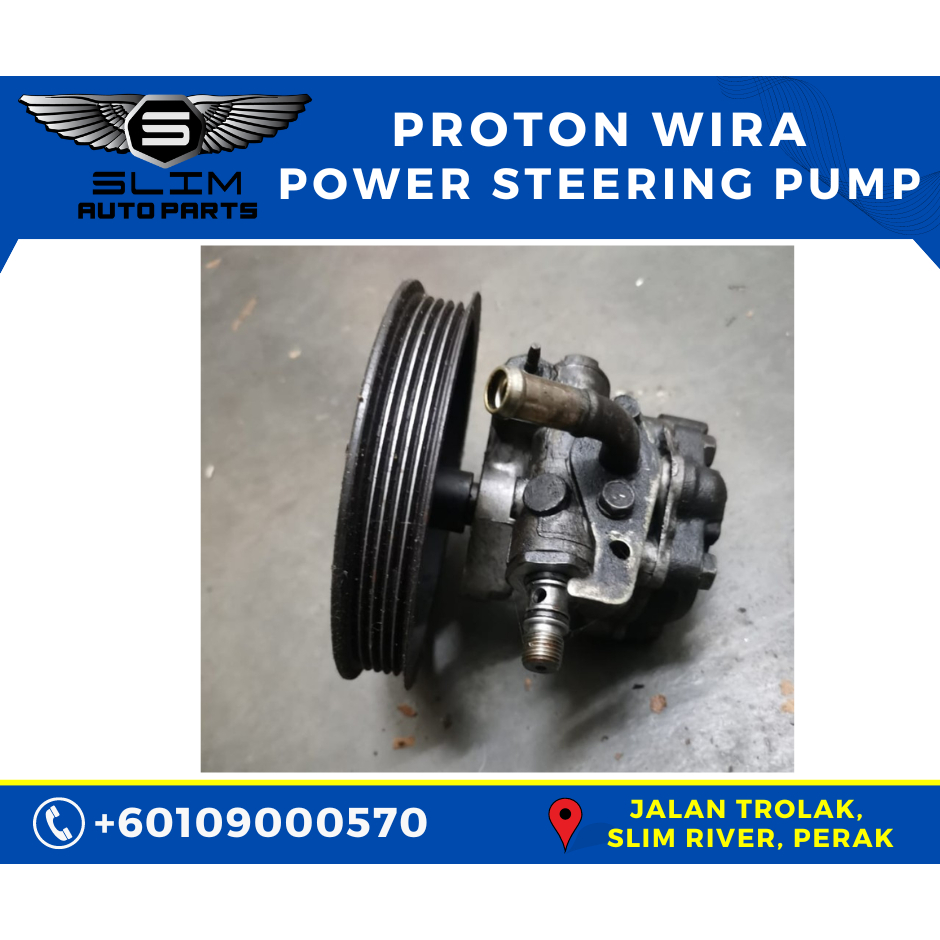 [Original Used] Proton Wira Power Steering Pump | Shopee Malaysia