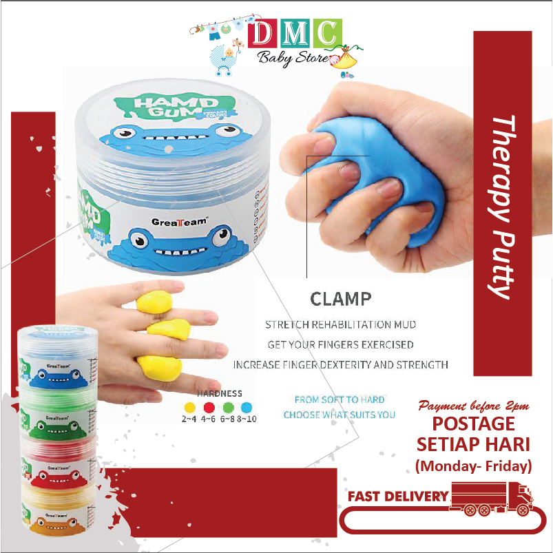 Terapi Latihan Jari Therapy Putty Finger Exercise Fine Motor Skill ...