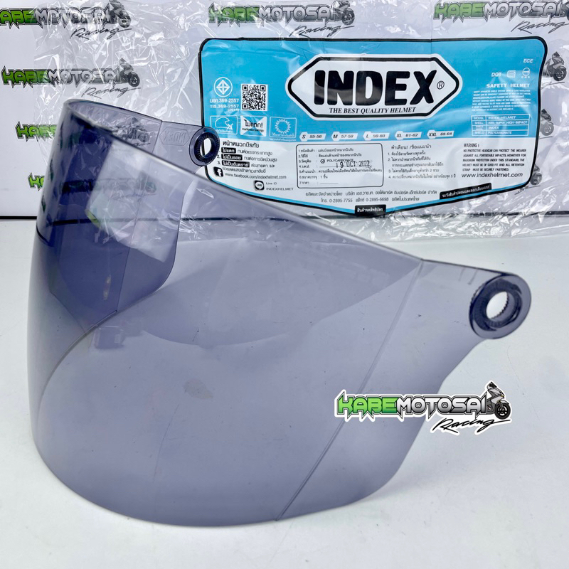 🏁 INDEX HELMET HONDA H2C WITH CLEAR VISOR 🏁 ORIGINAL THAILAND STYLE ...