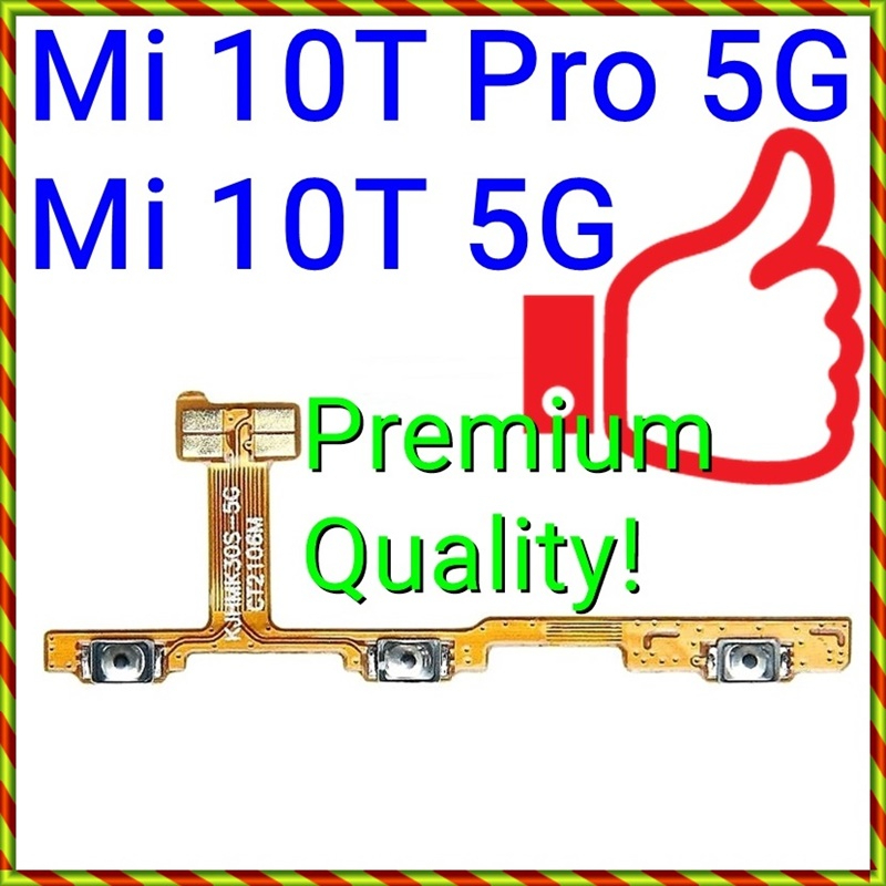 (Press like ORI) NEW On Off Power Volume Button Switch Flex Ribbon XIAOMl Mi 10T /10T Pro 5G ...