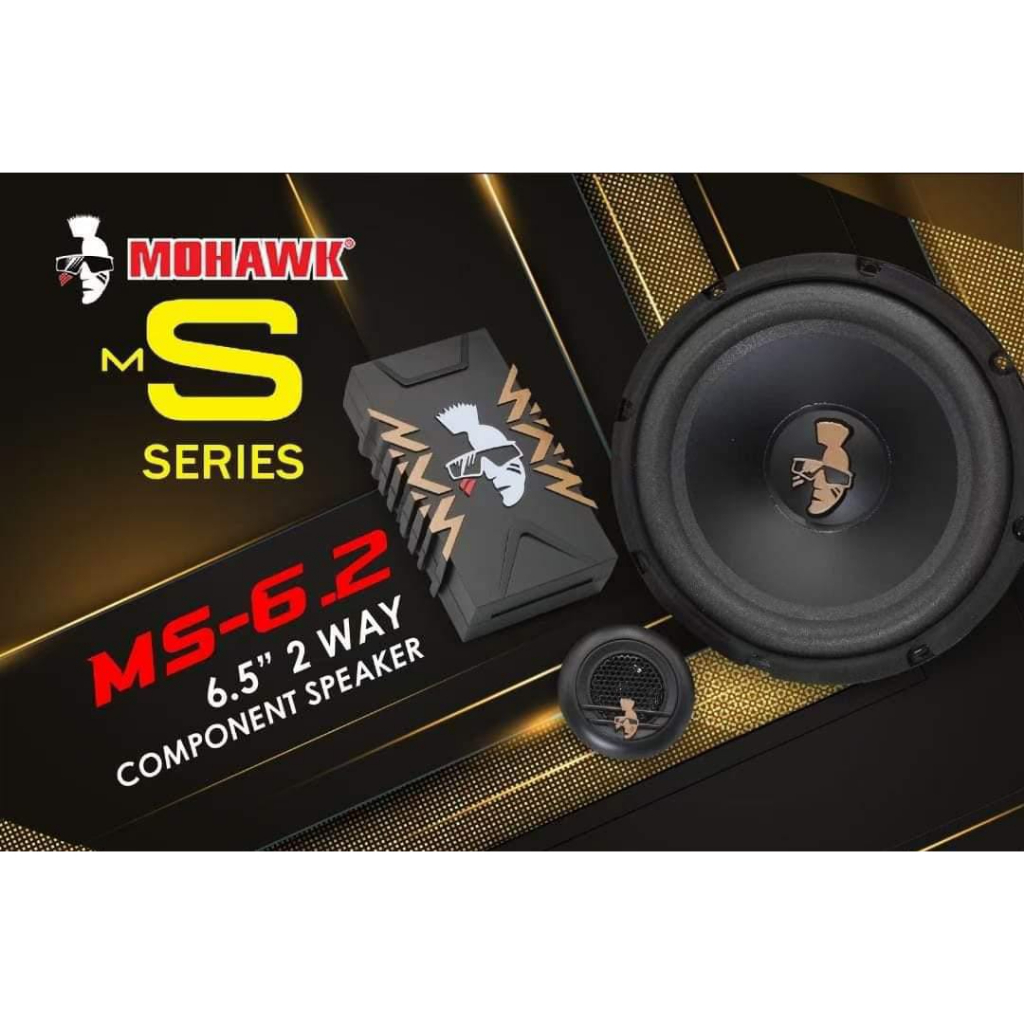 Mohawk Ms-6.2 Ms Series 2-Way 6.5" Inch Component Speaker ( FREE ...