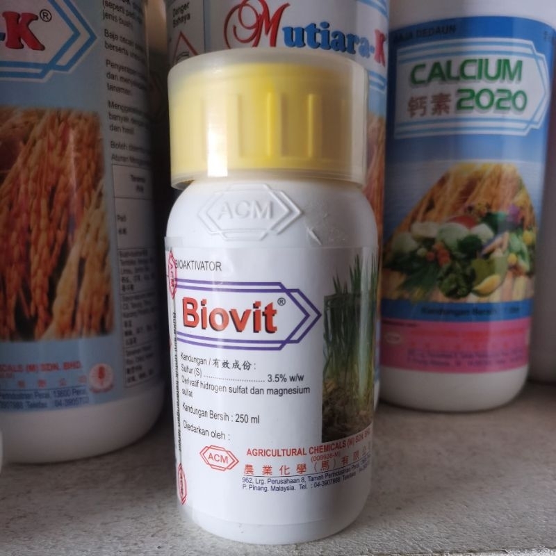 BIOVIT (250ML) Rendaman Benih Padi / Ubat Benih Padi / Cambah Benih ...