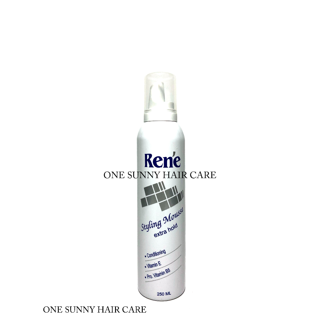 RENE Hair Styling Mousse with Vitamin | Shopee Malaysia