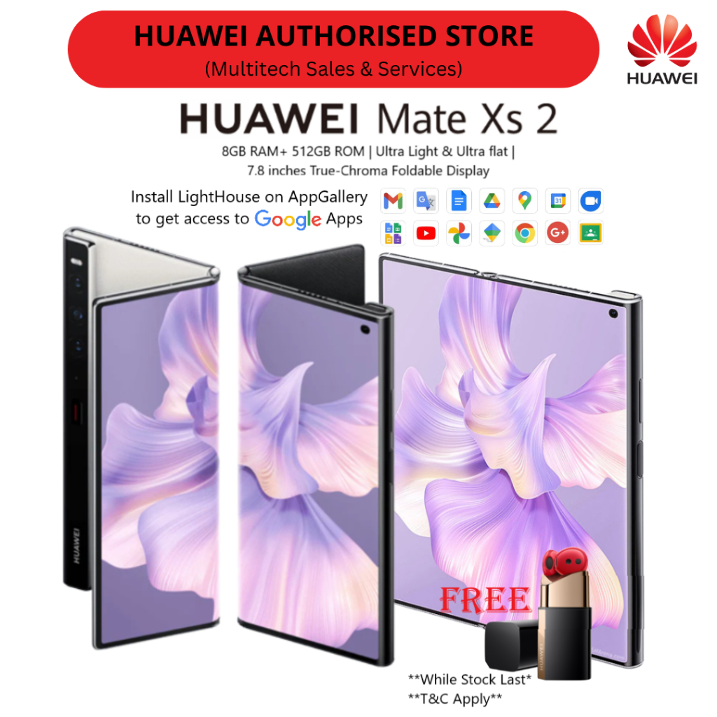 Huawei Mate XS 2 Foldable Smartphone 8GB + 512GB 7.8 Inch Large Screen ...