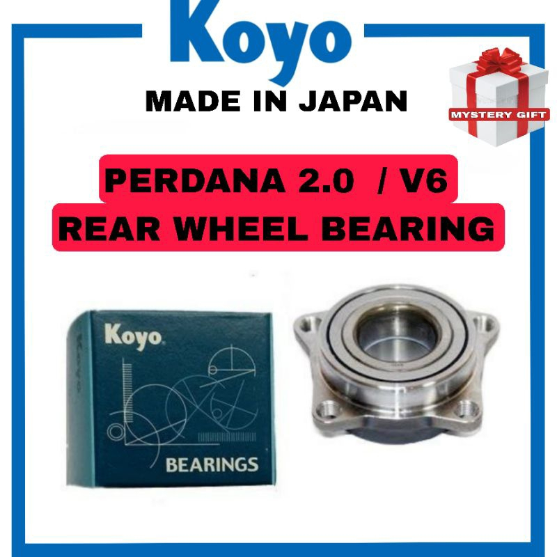 PROTON PERDANA ALL REAR WHEEL BEARING / HUB BEARING KOYO NEW ORIGINAL ...