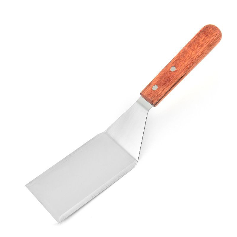 Stainless Steel Angled Sharp Edge Scrapper Baking Pancake Beefsteak ...