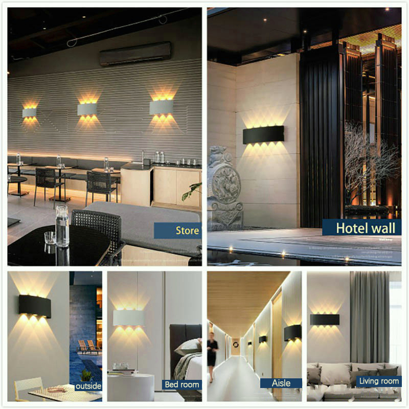 📣LOWEST PRICE📣 Waterproof Aluminum LED Wall Lamp Lampu Dinding Lampu ...